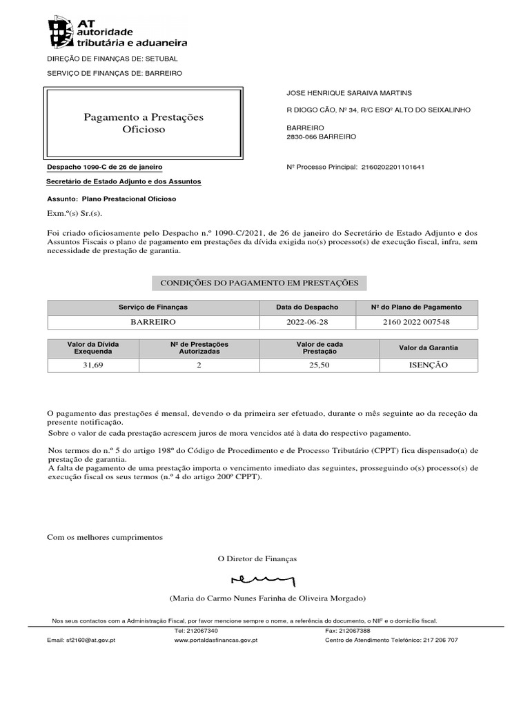 Plano Prestacional Oficioso 2020 | PDF Plano Prestacional Oficioso 2020 | PDF