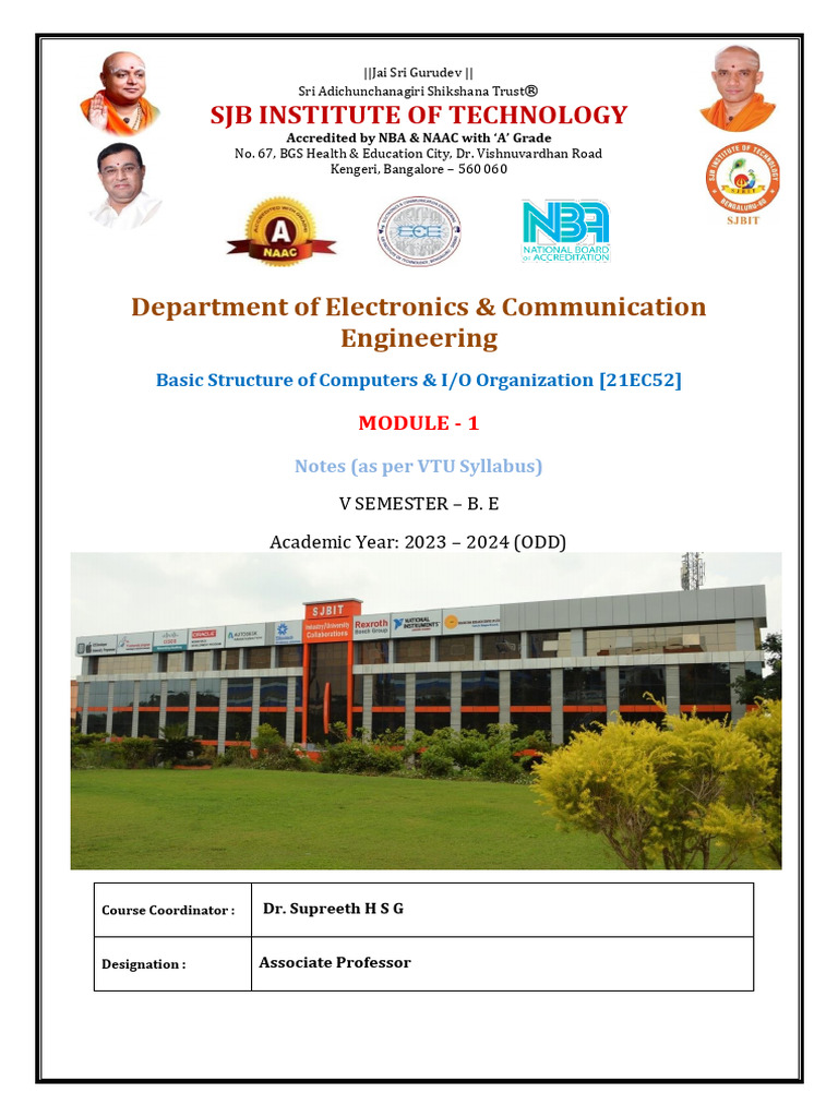 Module 1 | PDF | Assembly Language | Central Processing Unit