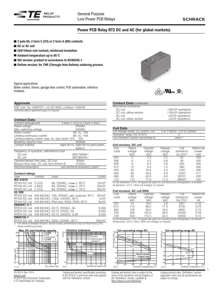 Rele Modulo V3F - 2 Unidades | PDF | Relay | Inductor