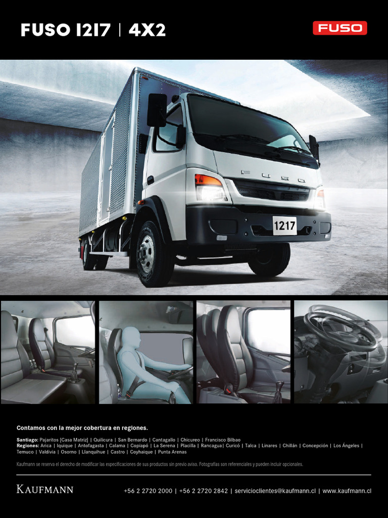 Fuso 1217 - 4x2 | PDF | Neumático | Industria automotriz