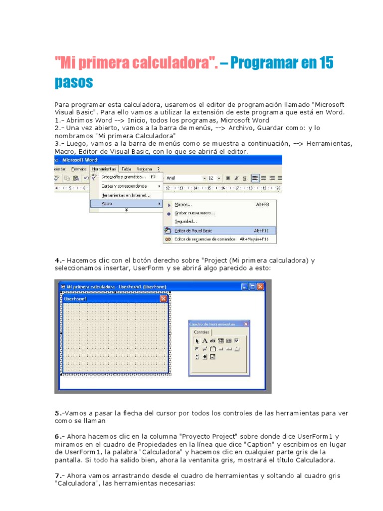 calculadora | Point and Click | Microsoft Word | Prueba gratuita de 30 ...