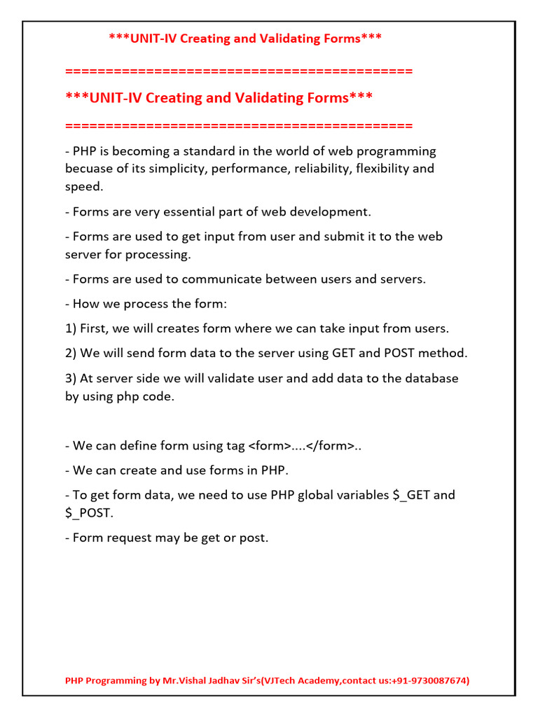 Unit Iv | PDF | Http Cookie | Networking