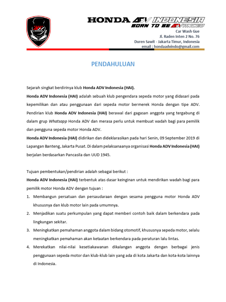 Adart New Final Ok | PDF | Bisnis
