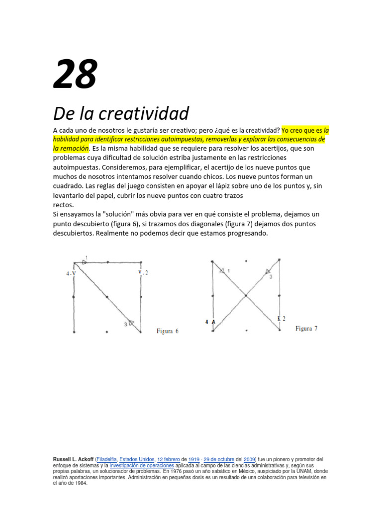 De la Creatividad | PDF | Creatividad