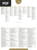Sagra Amsterdam Menu 2025 | PDF | Pesto | Foods