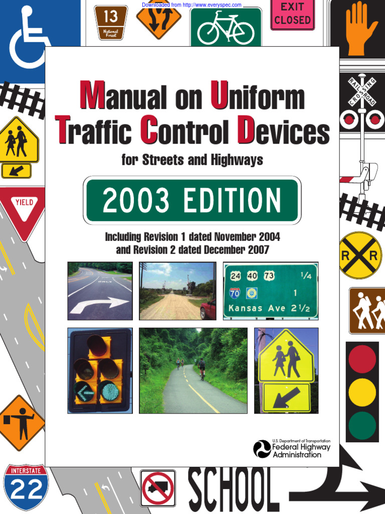 Dot Mutcd 2007 Rev1and2 | PDF
