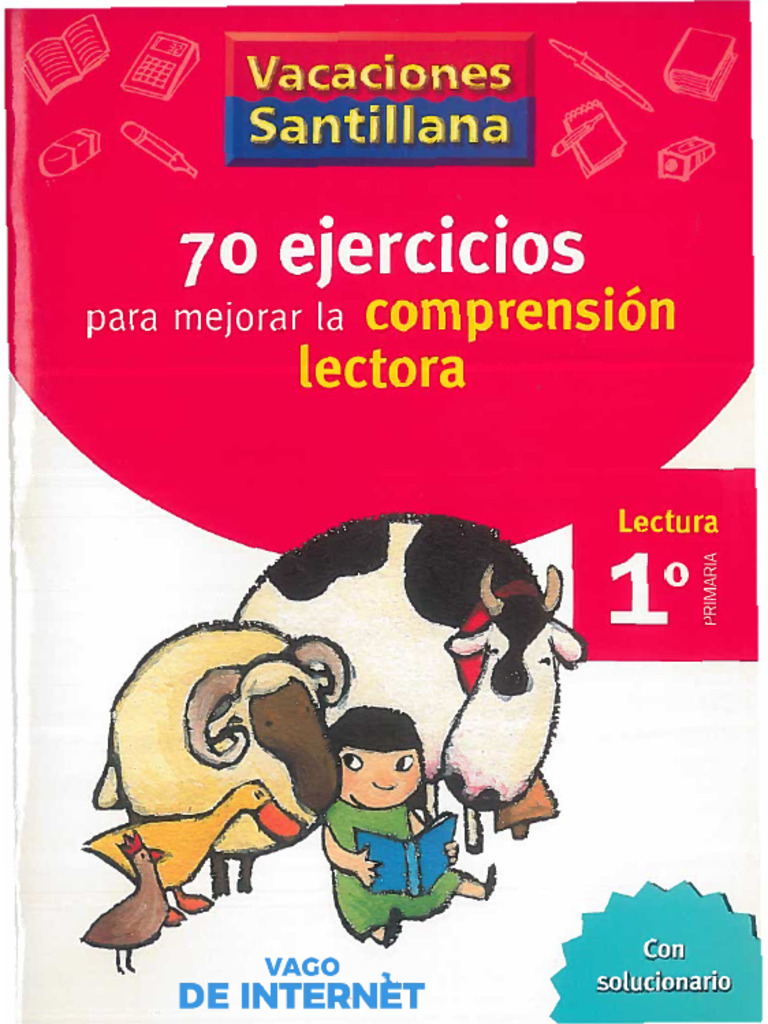 70 Ejercicios para Mejorar La Comprensión Lectora - Primer Grado de ...