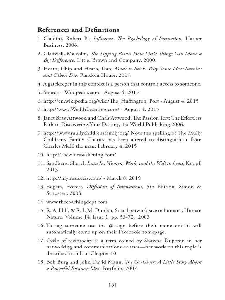 Massive Influence Reff | PDF