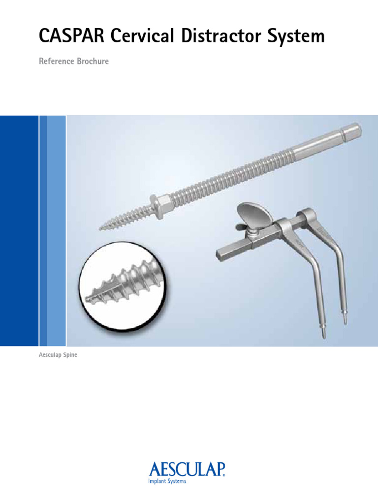 Caspar Cervical Distractor Overview | PDF | Technology & Engineering