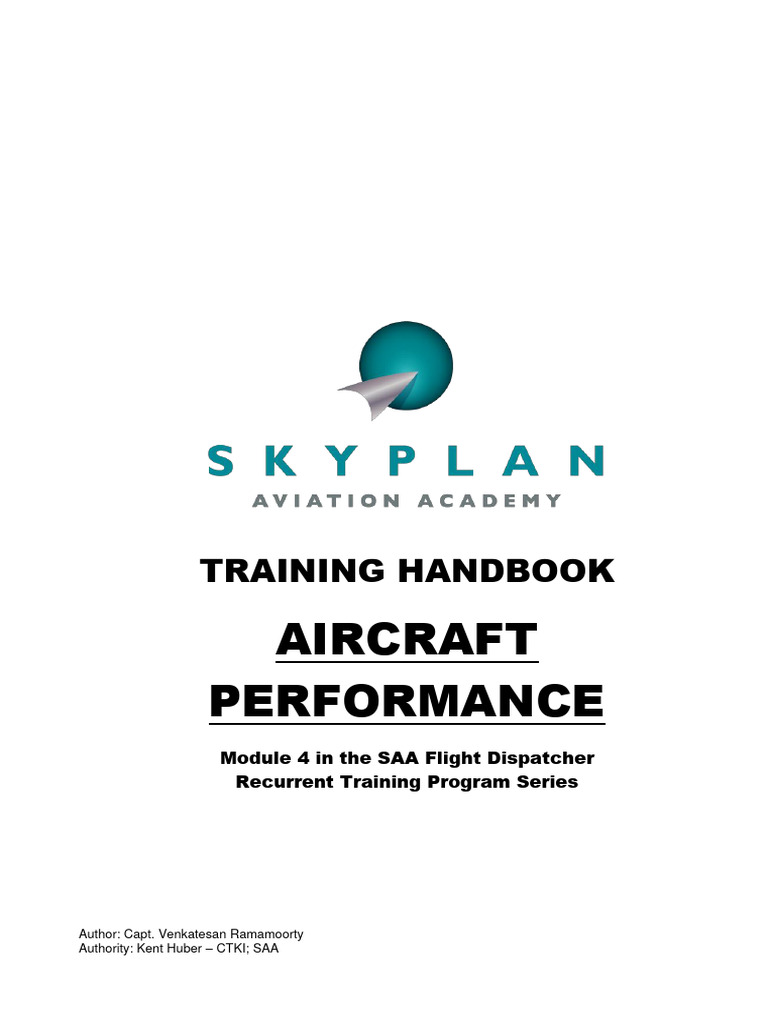 FD RT 4 - Basic Performance Handbook | PDF | Aerospace | Transport