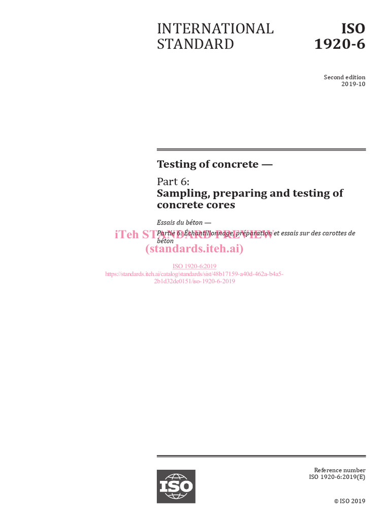 Iso 1920 6 2019 | Download Free PDF | International Organization For ...