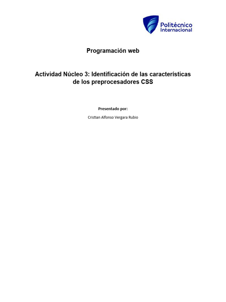 Procesador CSS | PDF