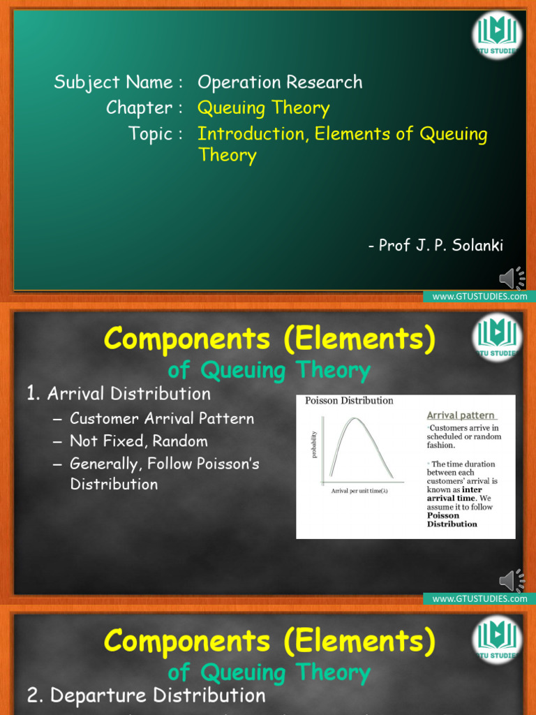 OR - Queuing Theory - All Data | PDF