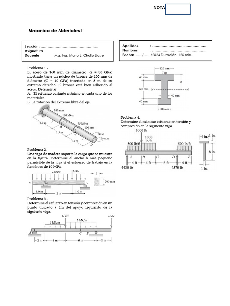 Cuestionario 2 Rev 01 | PDF