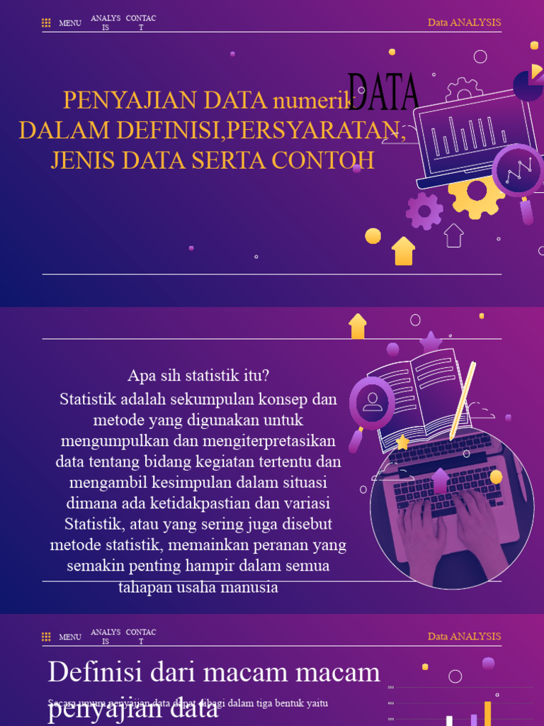 Penyajian Data Numerik dan Diagram | PDF