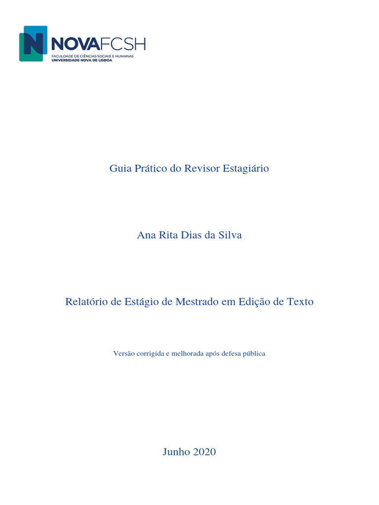 Ana Rita Silva 57740 MET | PDF | Revisão | Livros