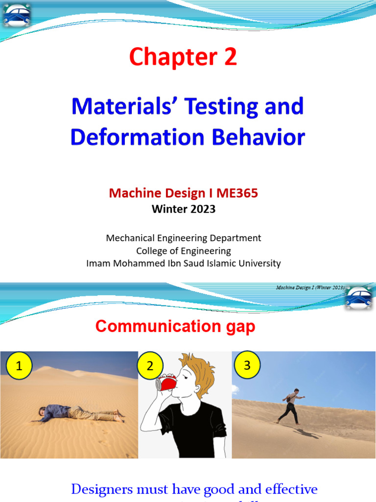 Chapter 2 Materials and Deformation Behavior | PDF