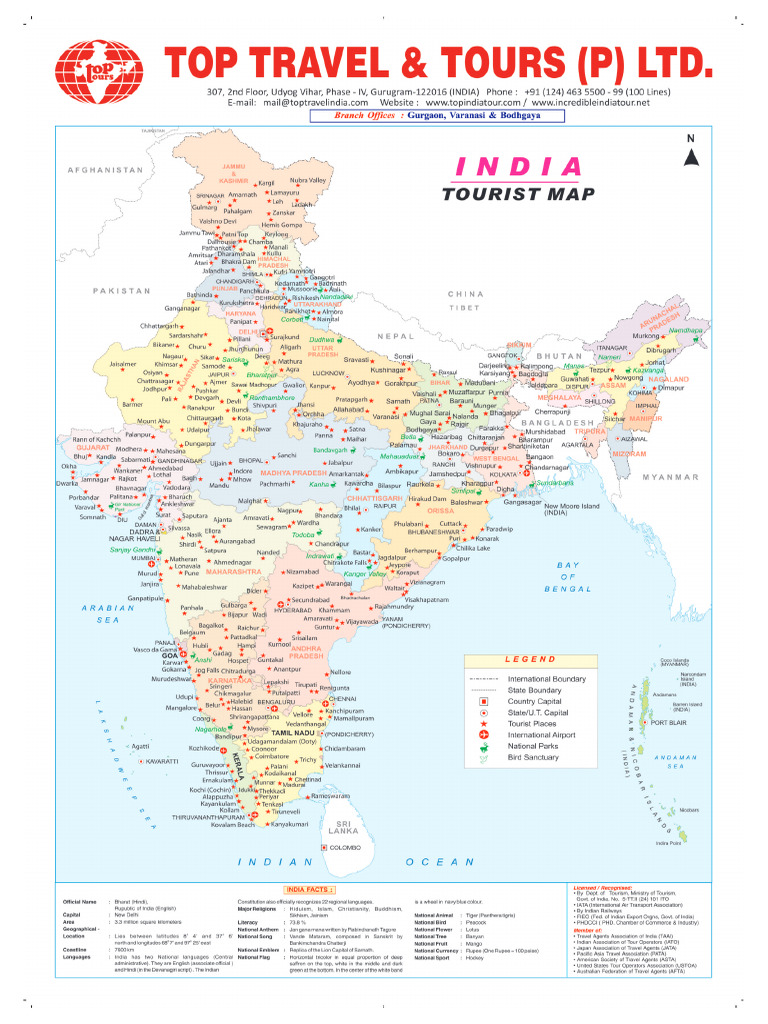 India Tourist Map | PDF