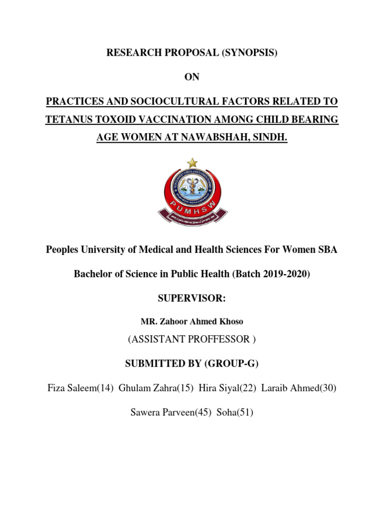 Synopsis Final | PDF | Wellness