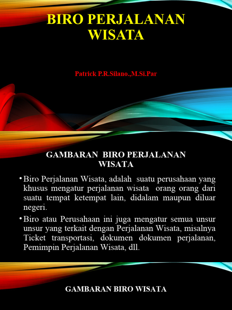Biro Perjalanan | PDF | Pengelolaan Keuangan & Uang