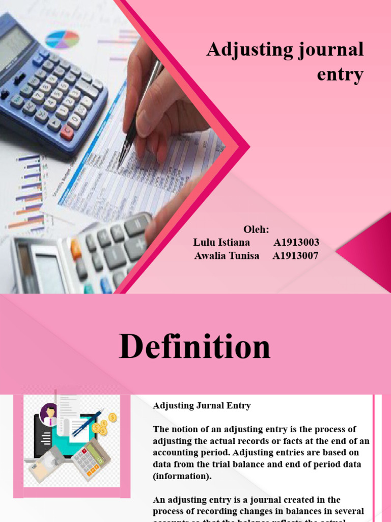 Adjusting Journal Entry Tugas | PDF | Debits And Credits | Business ...