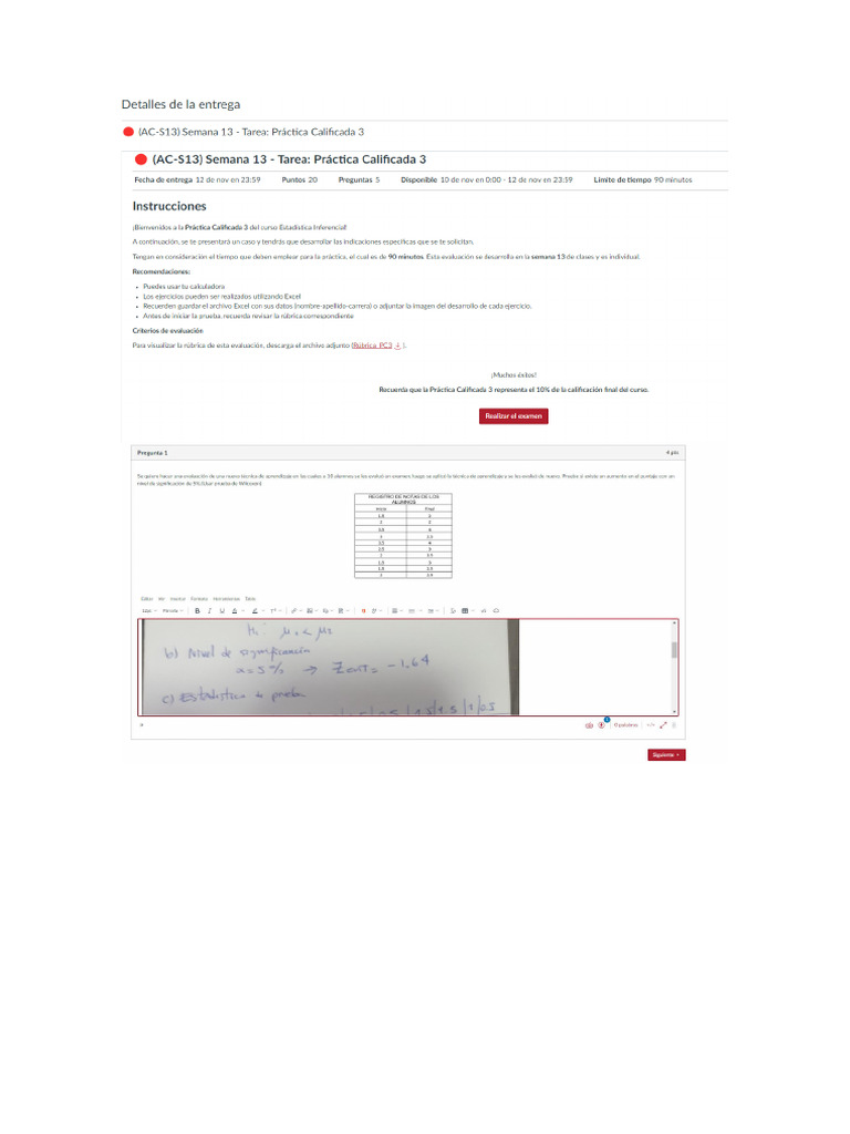 pc3 - Estadistica | PDF
