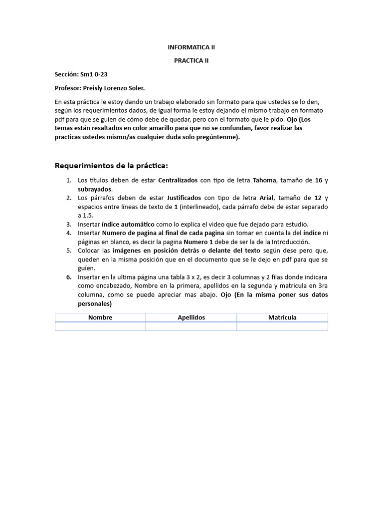 Practica II, Informatica II | PDF | Contaminación | Combustibles fósiles