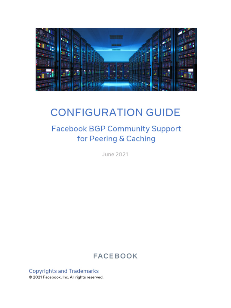 FB BGP Community Signaling | Download Free PDF | Internet Architecture | Computer Architecture