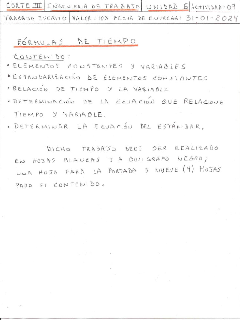 Actividad 09 ING-TRAB | PDF