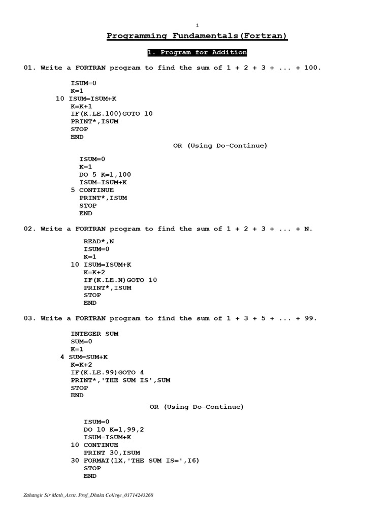 Fortran Word For 2020 21 | PDF | Prime Number | Discrete Mathematics
