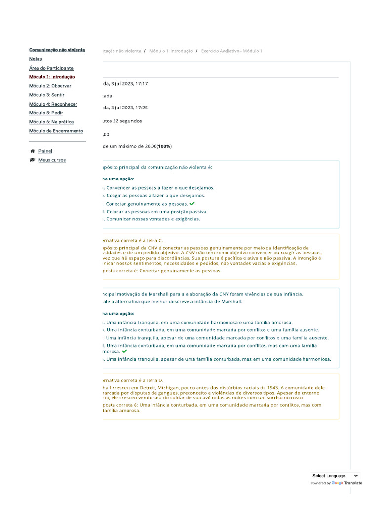 Prova Modulo1 - CNV | PDF