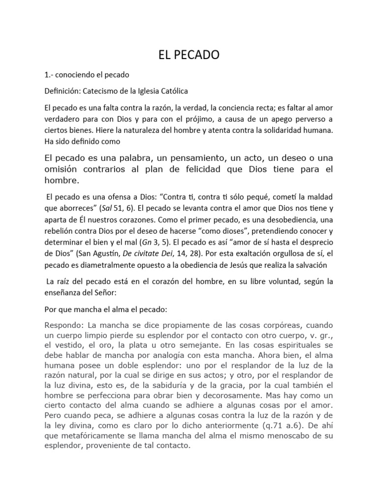 El Pecado Descargar Gratis Pdf Pecado Indulgencia