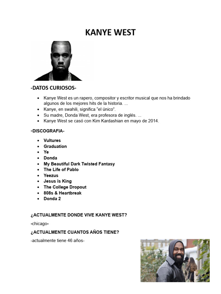 KANYE WEST | PDF