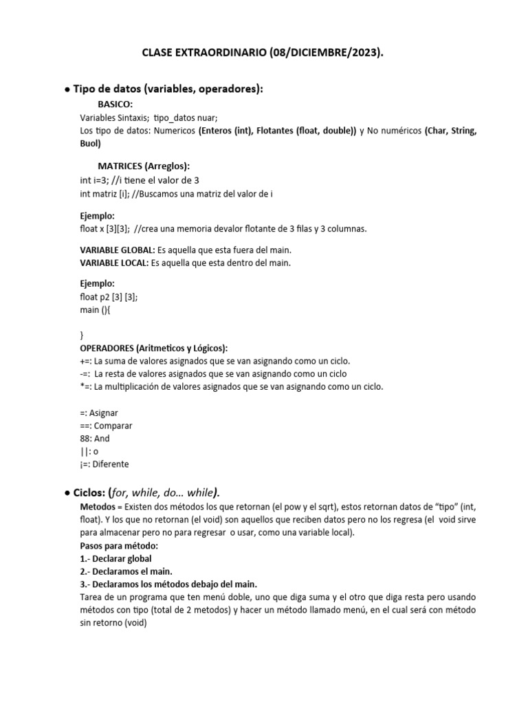 Programacion Basica | PDF