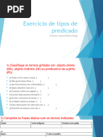 13.7. Exercícios de Objeto Direto e Indireto 7º Ano (Com Gabarito ...