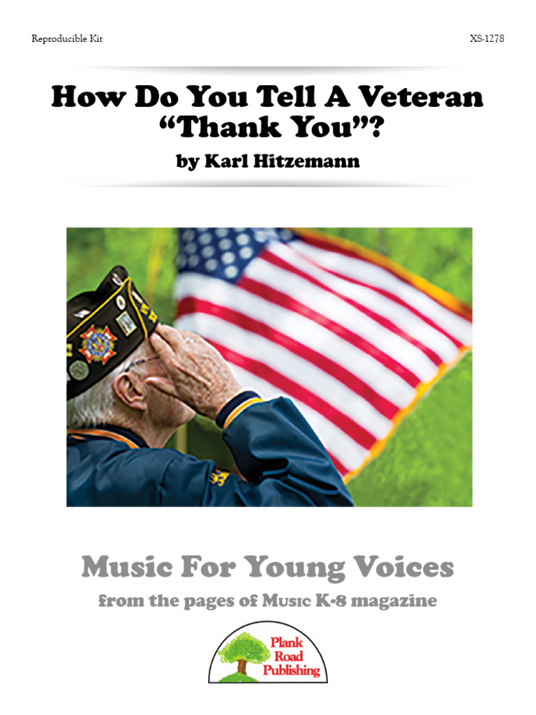 How Do You Tell A Veteran Thank You | PDF | Public Sphere | Civil Law ...