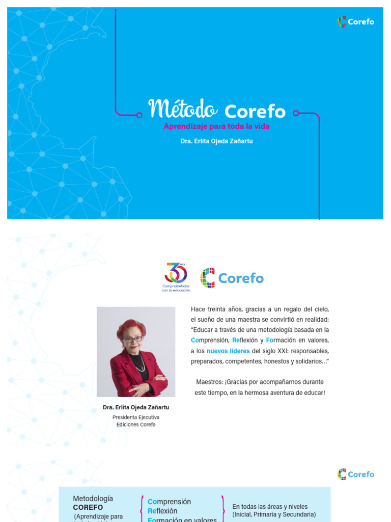 Metodología COREFO para la Educación | PDF | Matemáticas | Aprendizaje