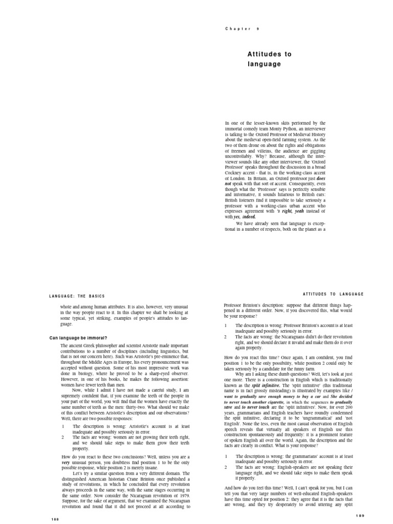 Linguistics | PDF | English Language | Logic