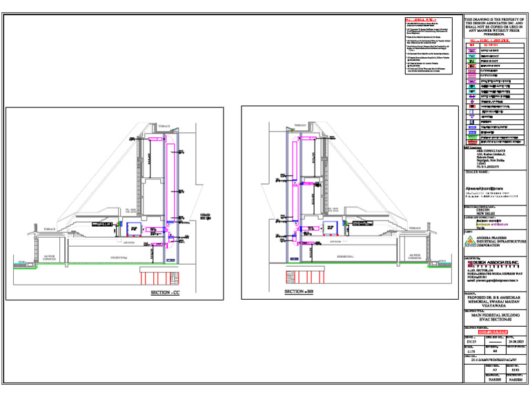 Hvac Layout - AMV Pedestal Building - 24-06-2023 | PDF