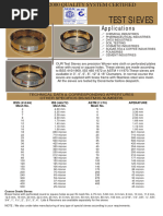 Astm Sieve - Conversion - Chart | PDF | Units Of Measurement | Metrology