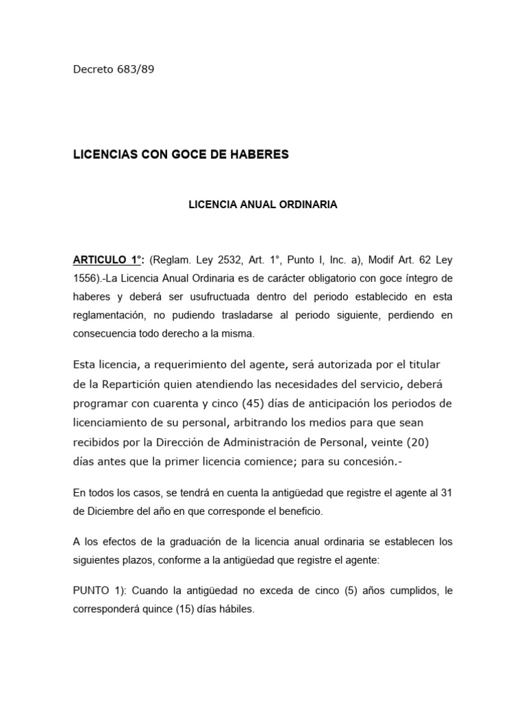 Decreto 683 | PDF | Regulación | Medicina