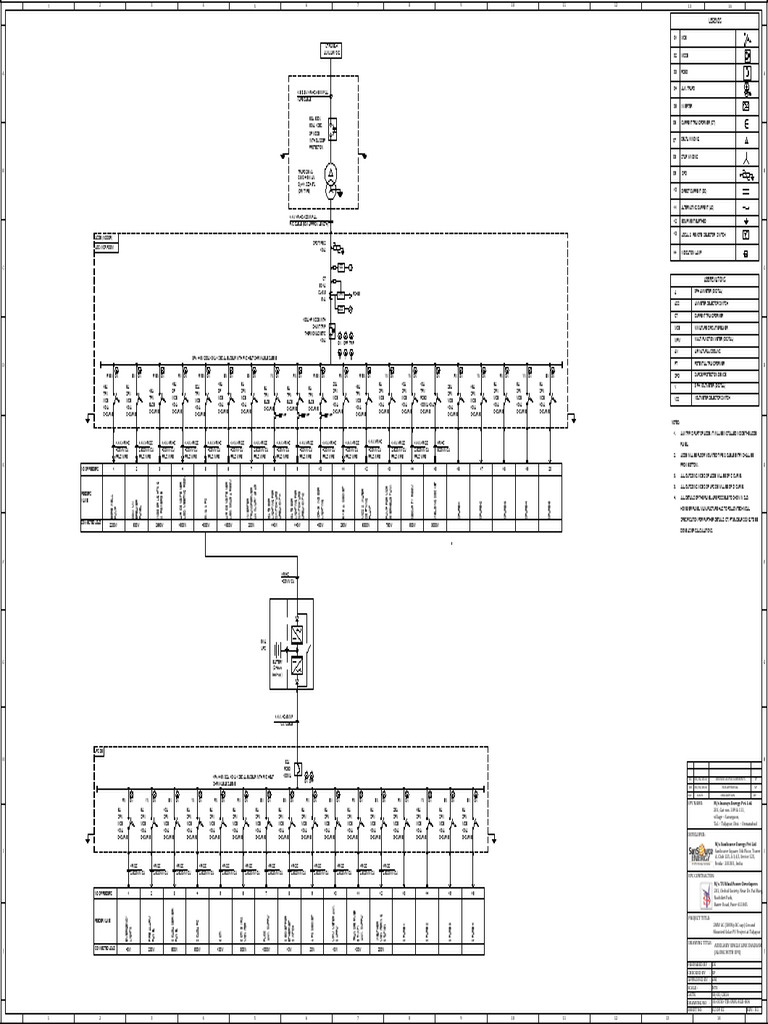 SS-0150-TJR-DWG-ELE-004 - Auxiliary Single Line Diagram (Along With UPS ...