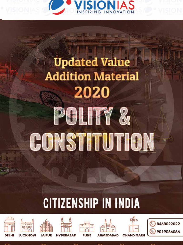 Vision VAM Citizenship in India | Download Free PDF | Naturalization ...