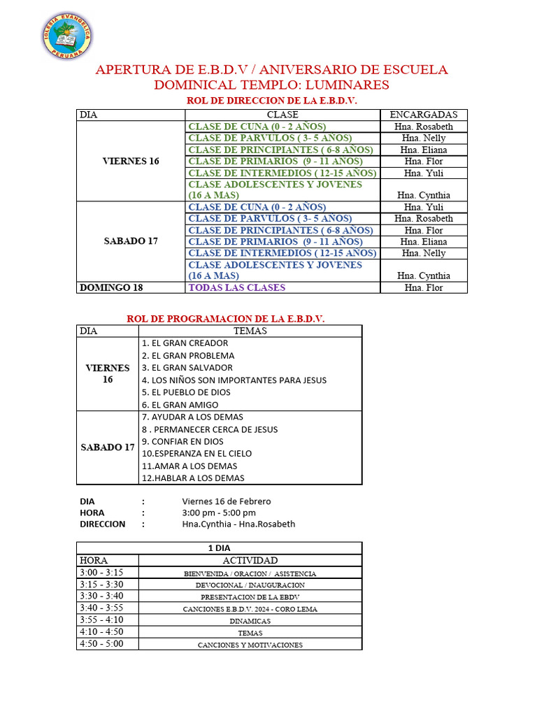 Apertura De Ebdv Pdf