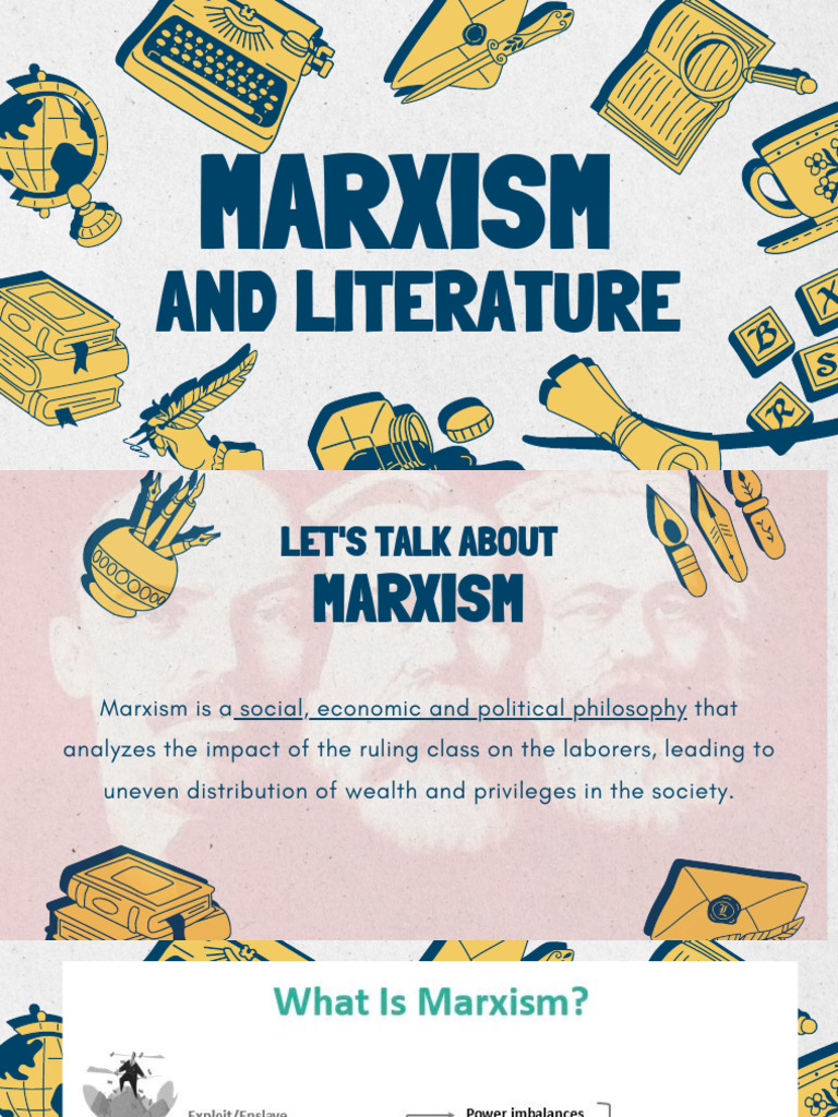Marxism in Literature | PDF | Marxism | Social Structure