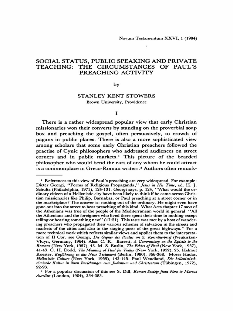 1984 Stowers Paul-Teaching | PDF