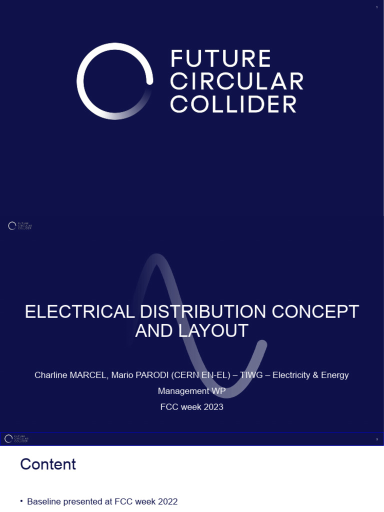 Electrical Distribution Concept and Layout | PDF | Electric Power ...