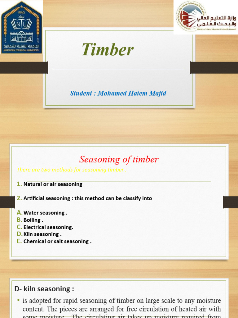 Tember Presentation1 | PDF | Wood | Lumber