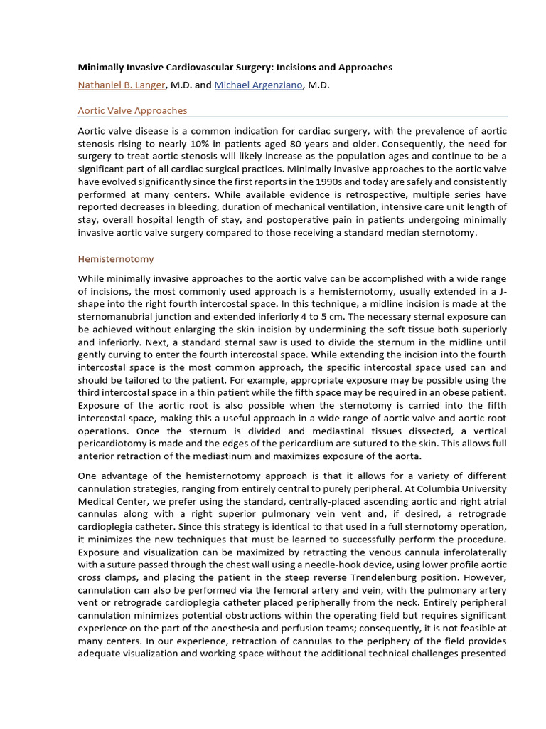 Transl Medicine | PDF | Aorta | Surgery