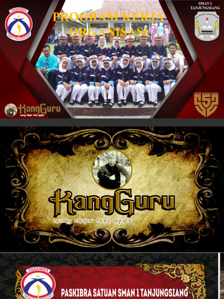 Ppt-Materi Presentasi Program Kerja Organisasi-Kangguru | PDF